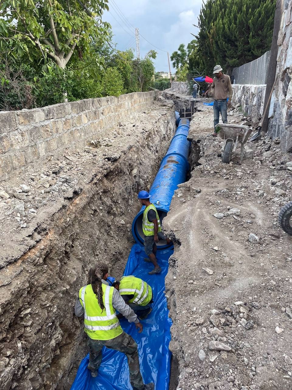 Construction of the Transmission Line from Ain Al-Bayda Station to Latakia City - Al Amal ...